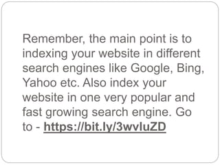 SEO STRATEGIES - SEARCH ENGINE OPTIMIZATION | PPT