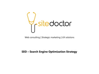SEO - Search engine optimization strategy | PDF