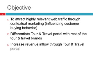 Seo strategy for a tour & travel portal | PPTX