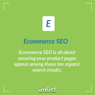 SEO Terminologies From A To Z | imfnd | PDF