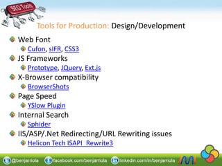 SEOToolbox - Tools aside from Google's Tools for SEO | PPT