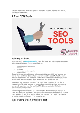 SEO Tools | PDF