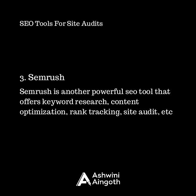 SEO Tools For Site Audits | PDF