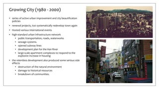 Seoul Urban Morphology | PPTX