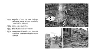 Seoul Urban Morphology | PPTX