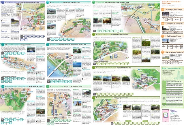 Seoul Walking Tour Guide Map