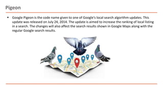 Google Algorithm updates | PPTX