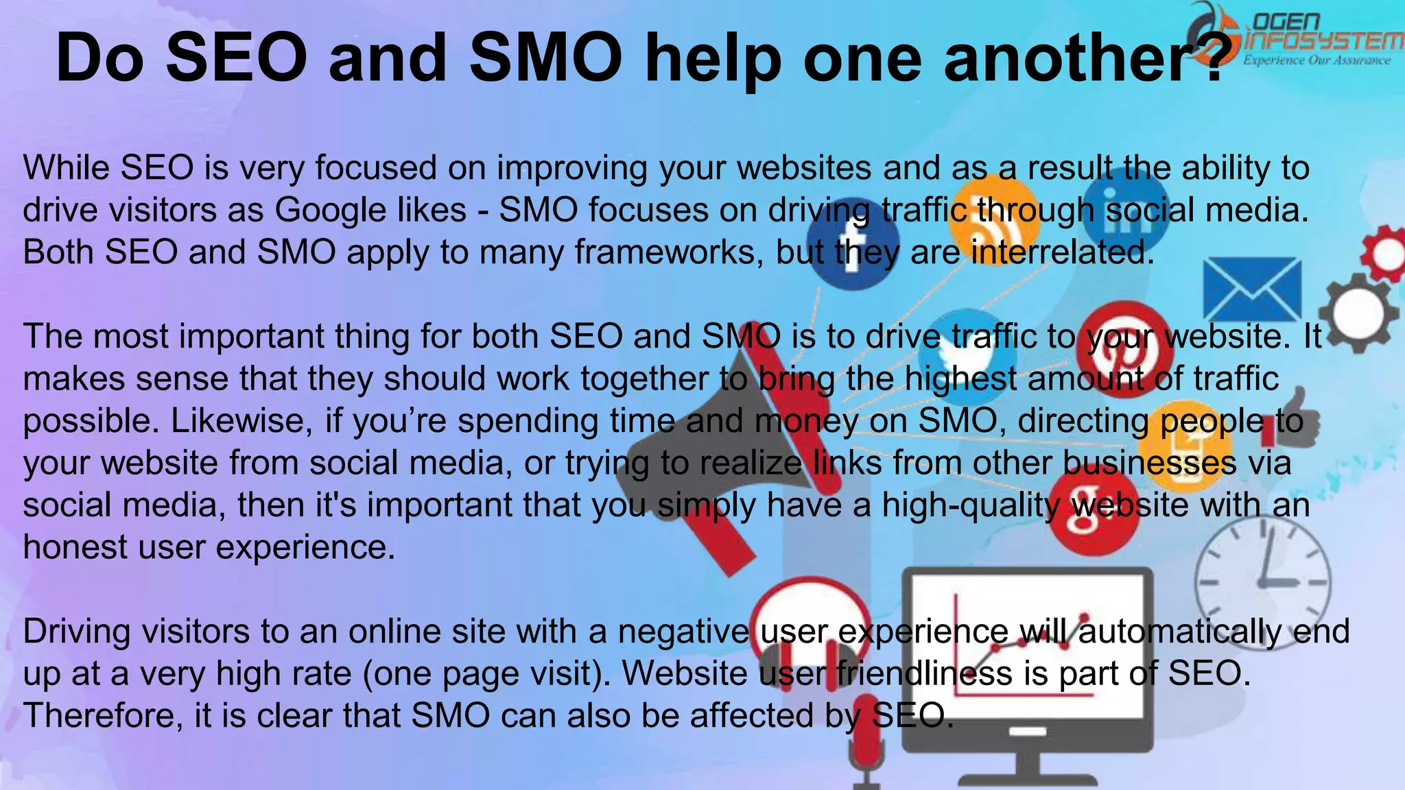 Seo vs smo | PPTX