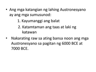 Ang Lahi ng Tao-Grade 5 K-12 (HEKASI) | PPTX
