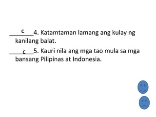 Ang Lahi ng Tao-Grade 5 K-12 (HEKASI) | PPTX