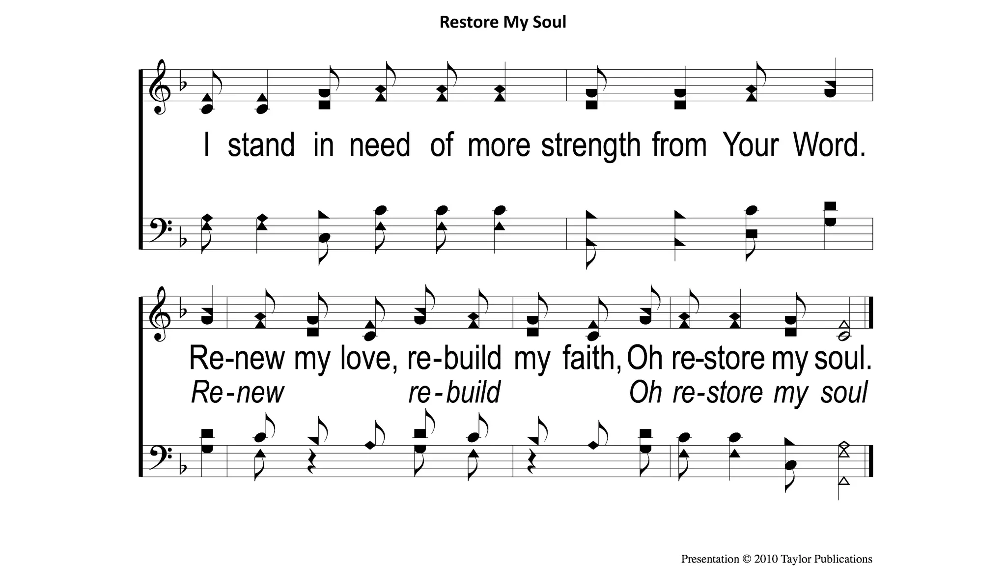 Restoring Worship | PPTX