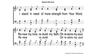 Restoring Worship | PPTX