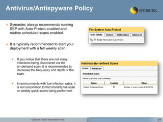 Symantec Endpoint Protection Enterprise Edition Best Practices ...