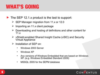 Symantec Endpoint Protection 12.1 RU6 MP6 | PPT | Operating Systems | Computer Software and ...
