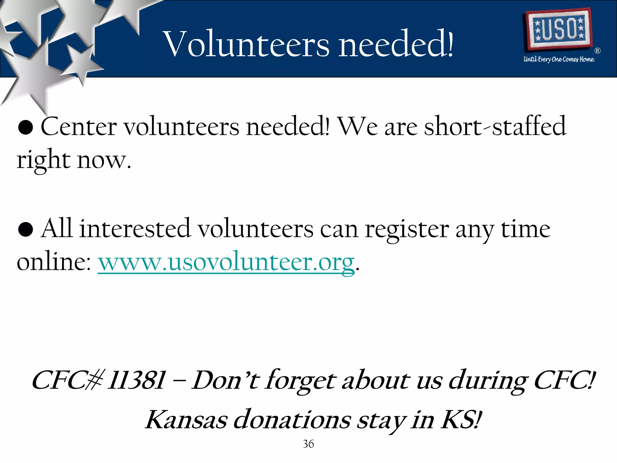 Ft. Riley Network Meeting | PPT