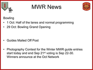 Ft. Riley Network Meeting