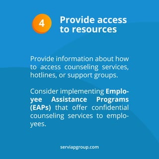 5 Ways to support mental health at work | PDF