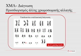 Chronic Myeloid Leukemia (CML) Cytogenetic diagnosis and follow up | PPT