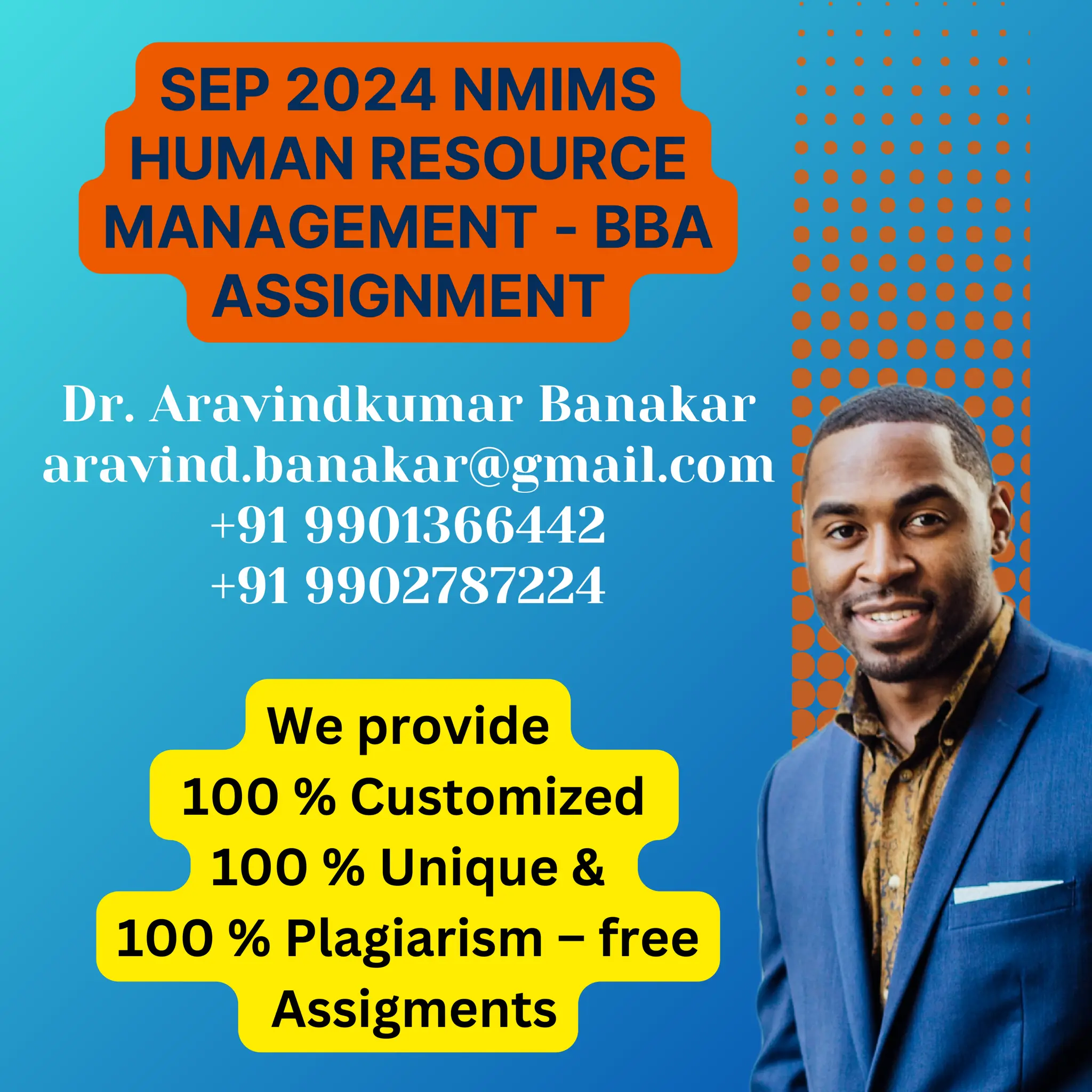 SEP 2024 NMIMS Human Resource Management - BBA Assignment.pdf | Education