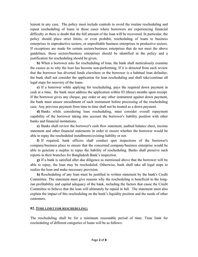 BRPD circular 15 | PDF | Home Financing | Personal Debt