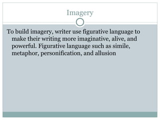 Sensory Imagery new PowerPoint Presentation | PPT