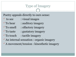 Sensory Imagery new PowerPoint Presentation | PPT