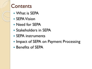 Sepa basics | PPTX