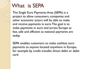 Sepa basics | PPTX