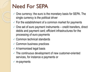 Sepa basics | PPTX