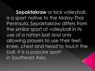 -SEPAK TAKRAW- | PPTX