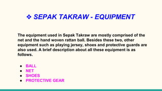 Sepak takraw presentation | PPTX