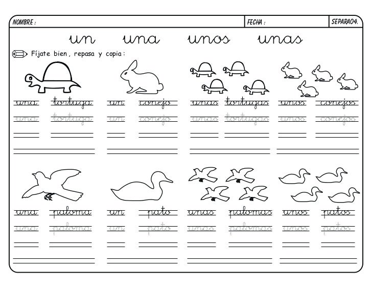 ️Un Una Unos Unas Worksheets Free Download| Gambr.co