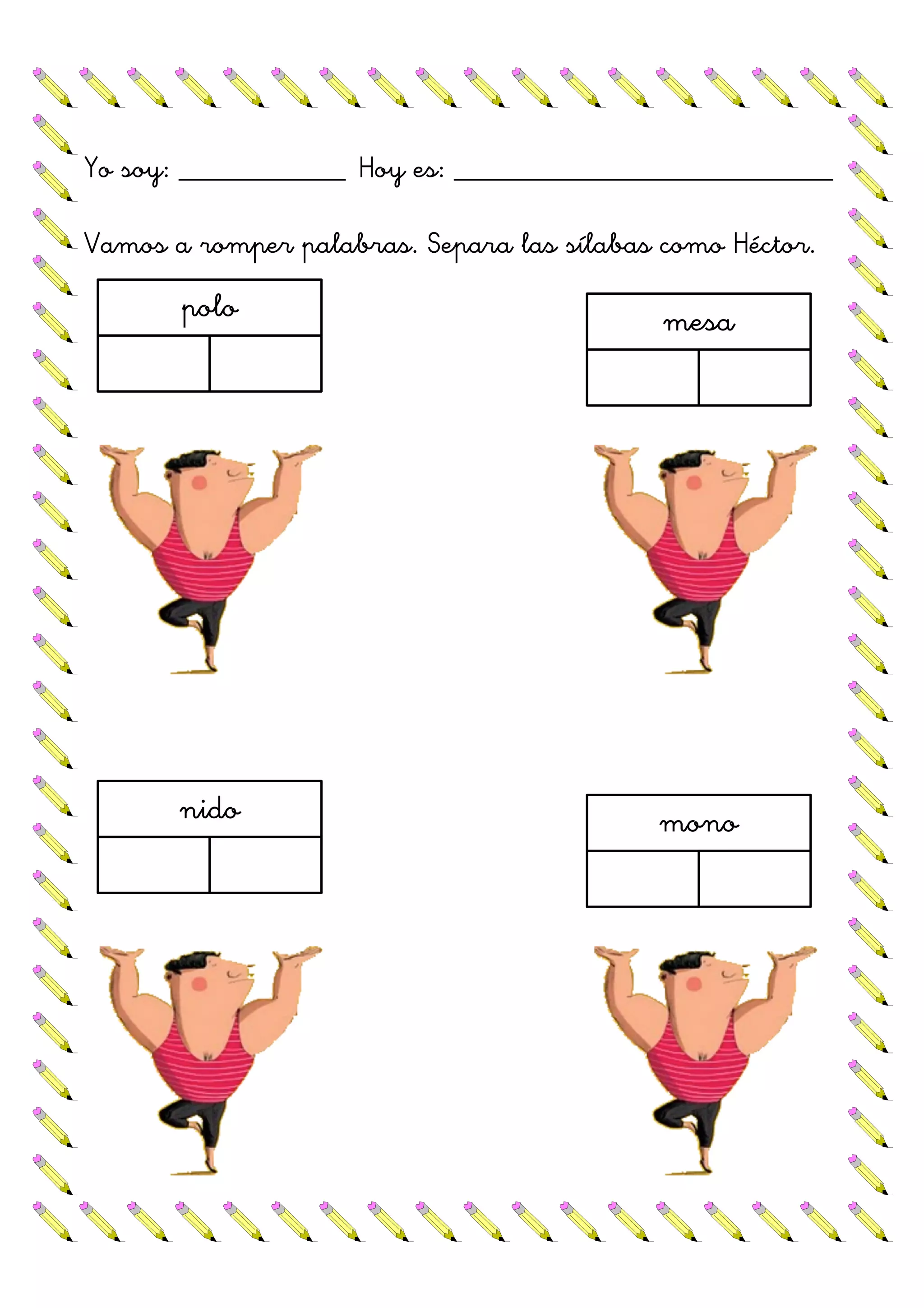 Separar silabas | PDF