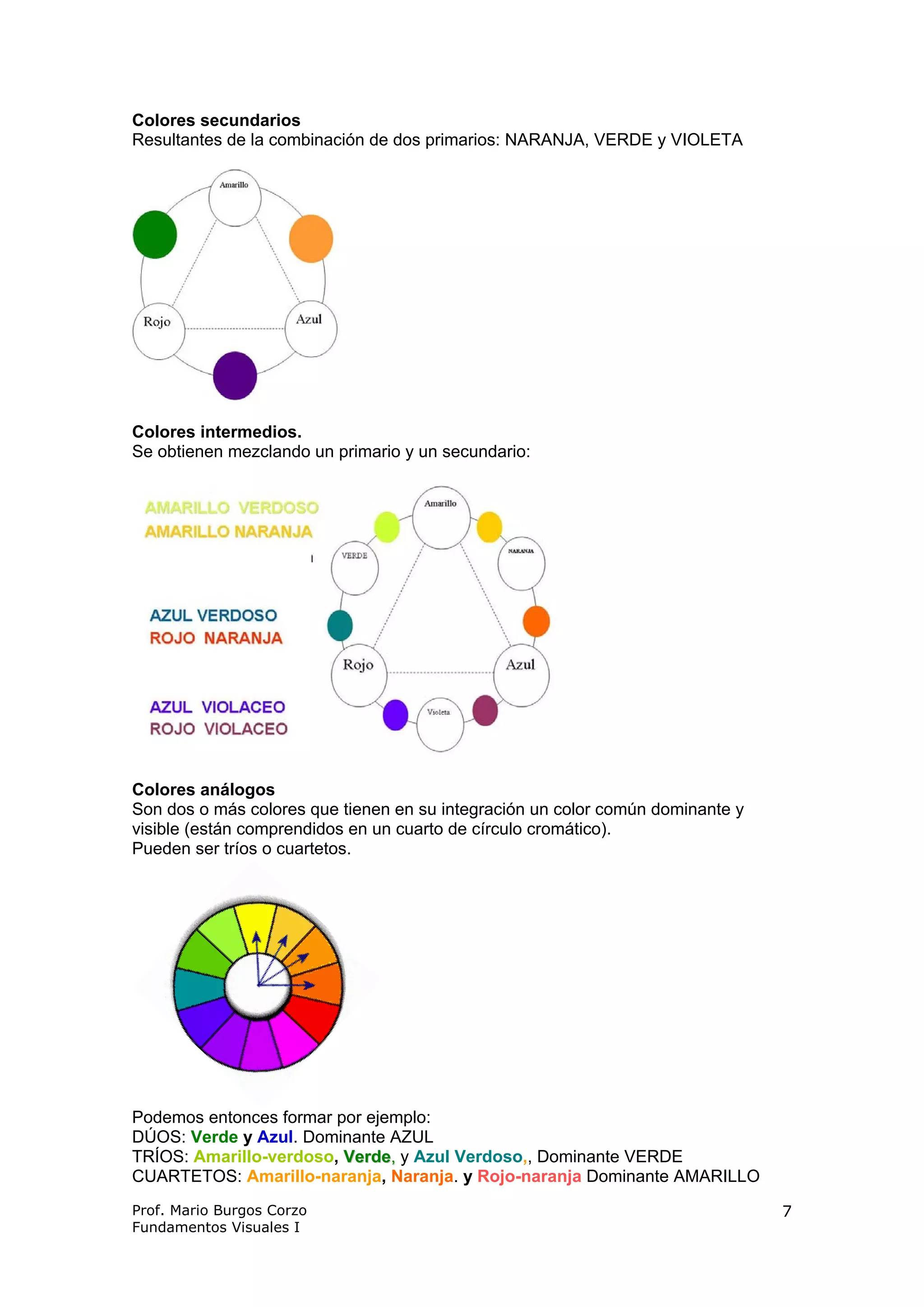 Separata color fundamentos visuales | PDF
