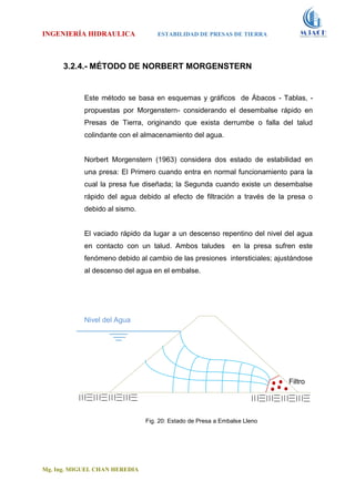 Separata de estabilidad de presas de tierra 2020 | PDF