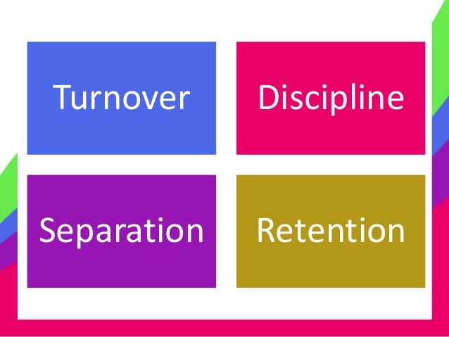 Separating and retaining employees HRM