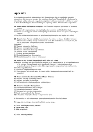 Separating In Orienteering Appendix | PDF