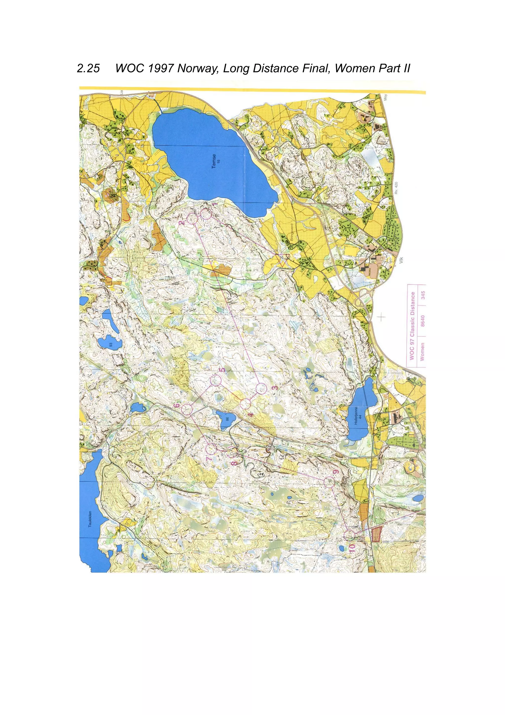 Separating In Orienteering Maps Details | PDF