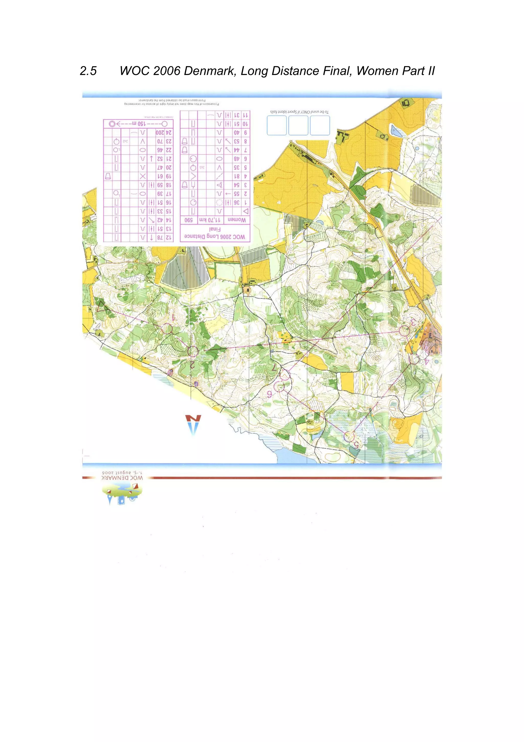 Separating In Orienteering Maps Details | PDF