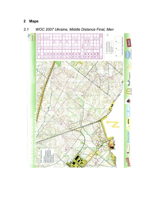 Separating In Orienteering Maps Details | PDF | Sports