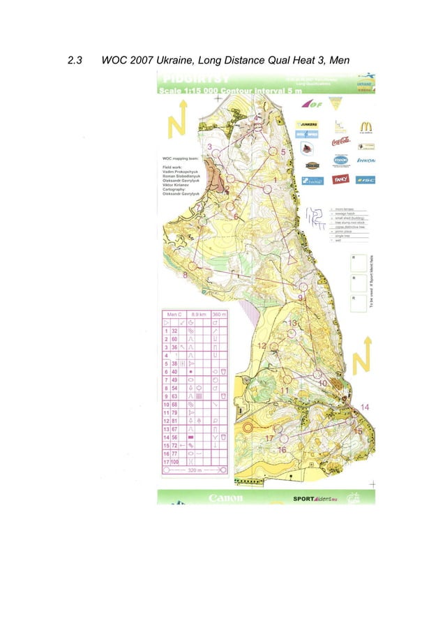 Separating In Orienteering Maps Details | PDF | Sports