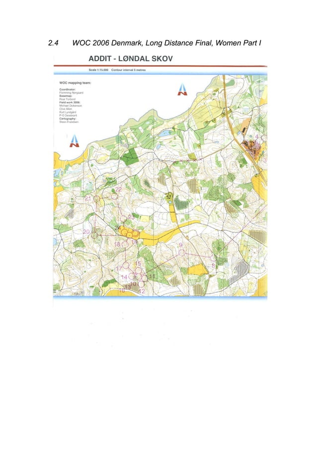 Separating In Orienteering Maps Details | PDF | Sports