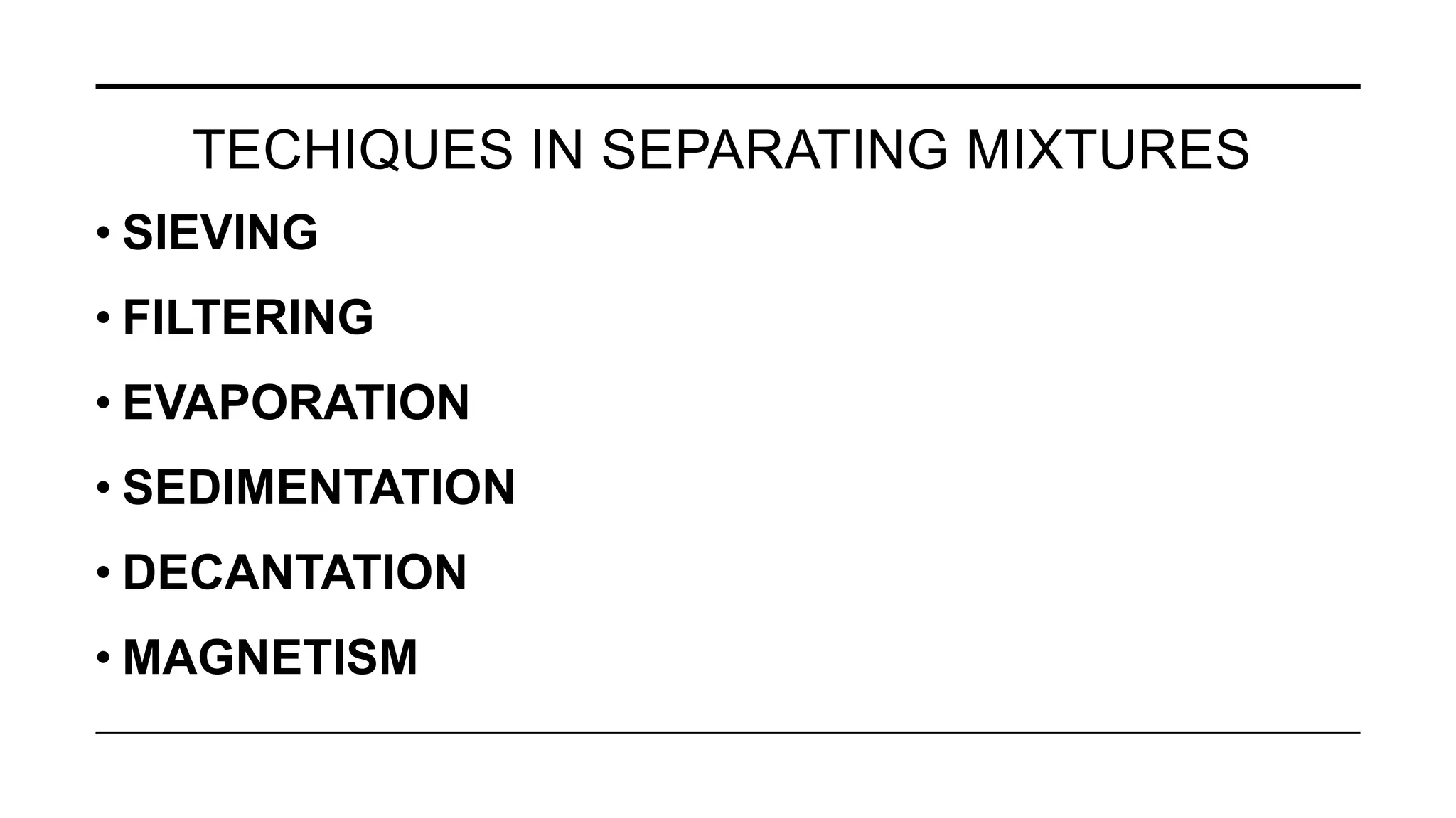 Separating mistures using magnets | PPTX