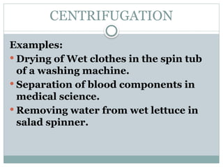 SEPARATING MIXTURE USING DIFFERENT TYPES AND METHODS OF SEPARATING ...