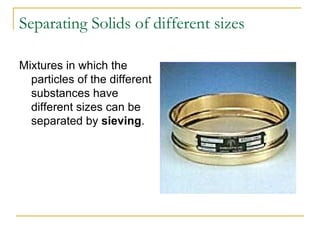 Separating Mixtures | PPT
