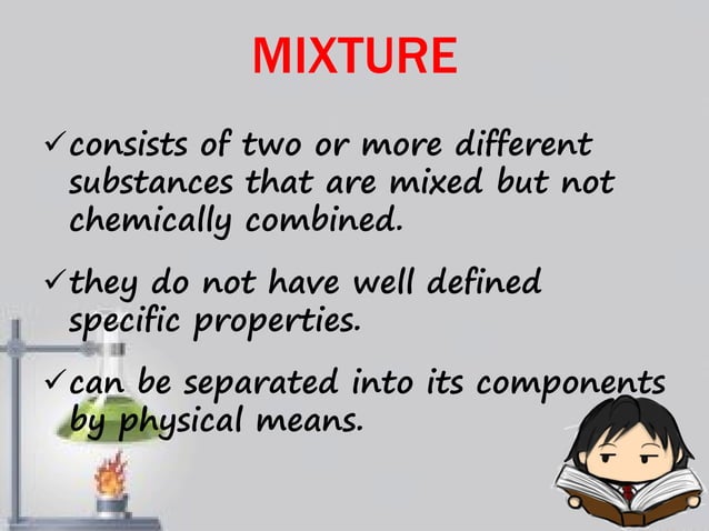 Separating mixtures (Grade 7)