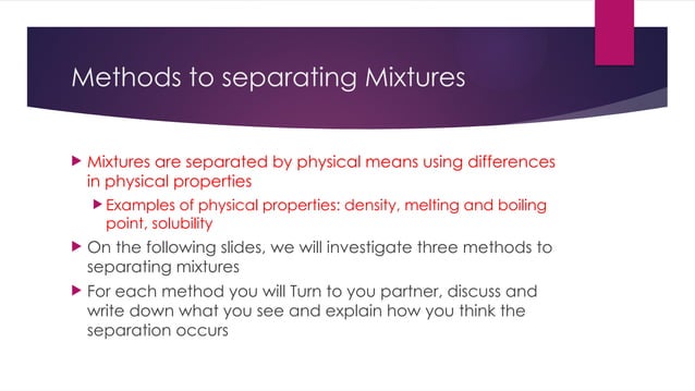 Ways of Separating Mixtures in Sci .pptx