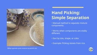 Separating Mixtures A Science Adventure. | PPTX