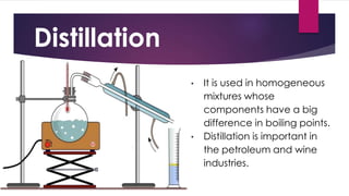 Separating Mixtures (Grade 6) power point | PPTX