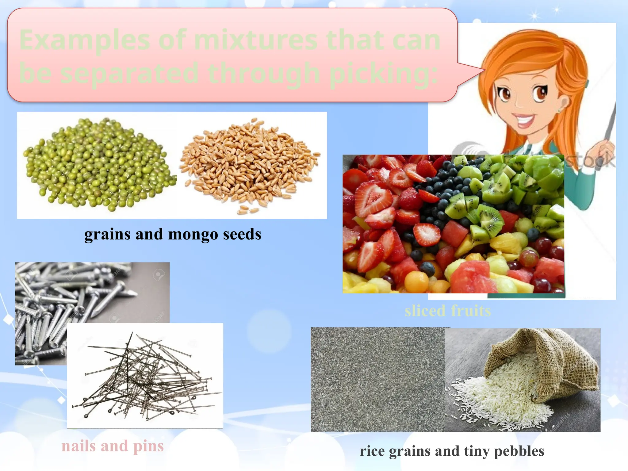 Separating Mixtures Handpicking.ppt Grade 6 | PPTX